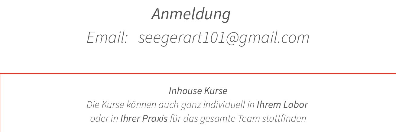 Kurstermine 2024 mit ZTM Axel Seeger -Berlin